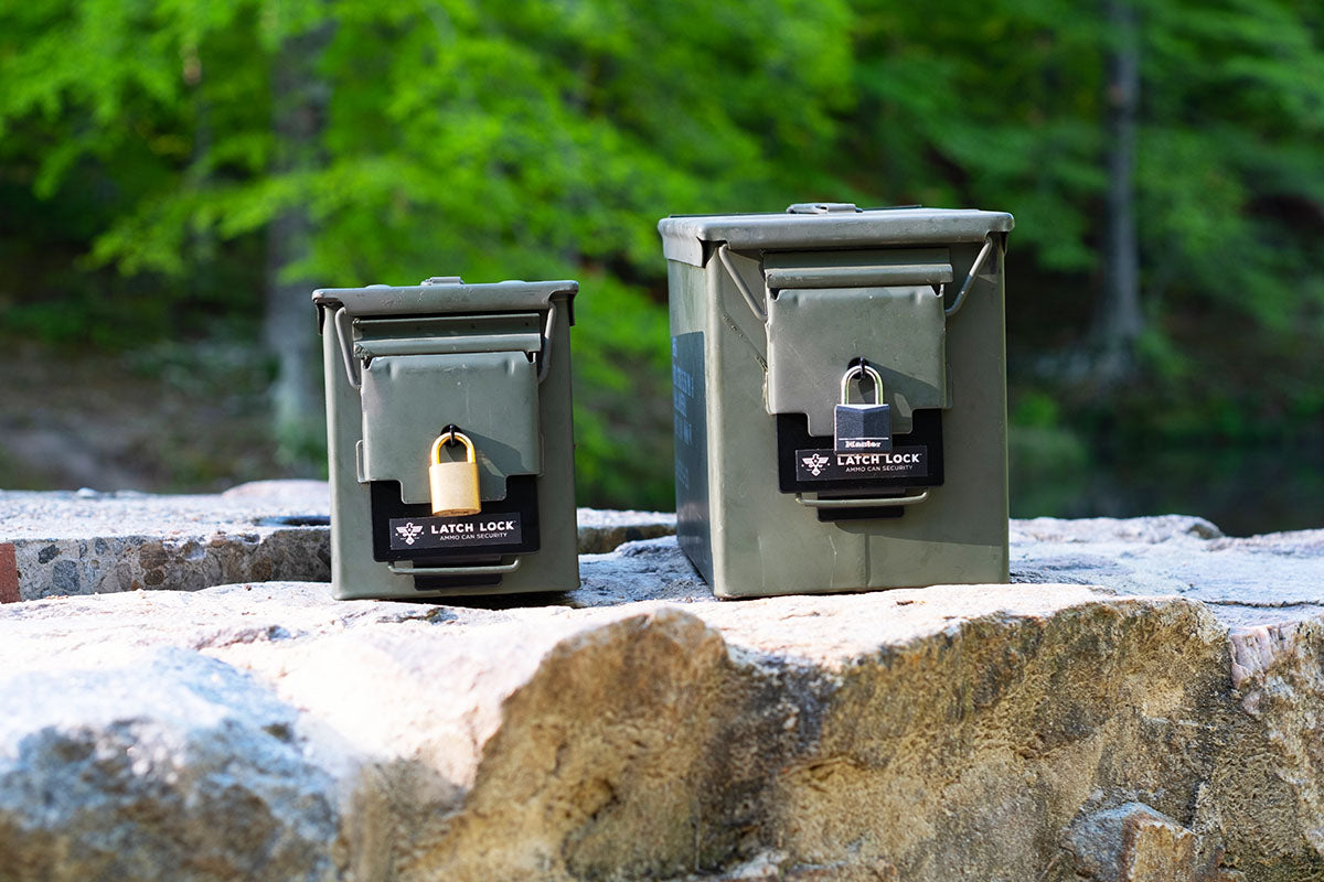 US Military surplus ammo cans that work with Latch Lock ammo box locks
